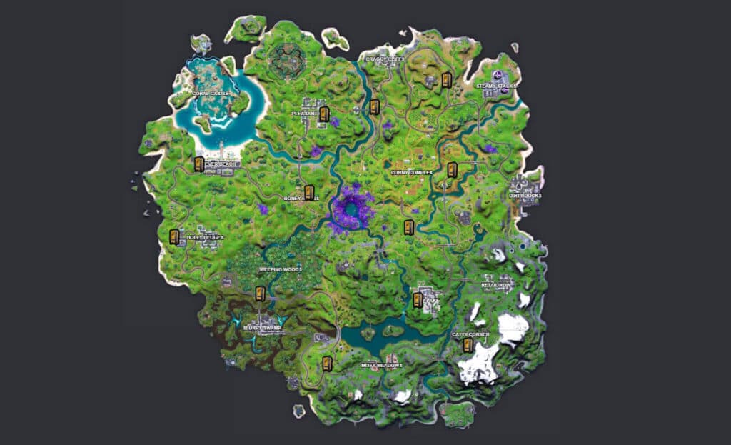 Where is Mending Machine in Fortnite? - GamerEssential