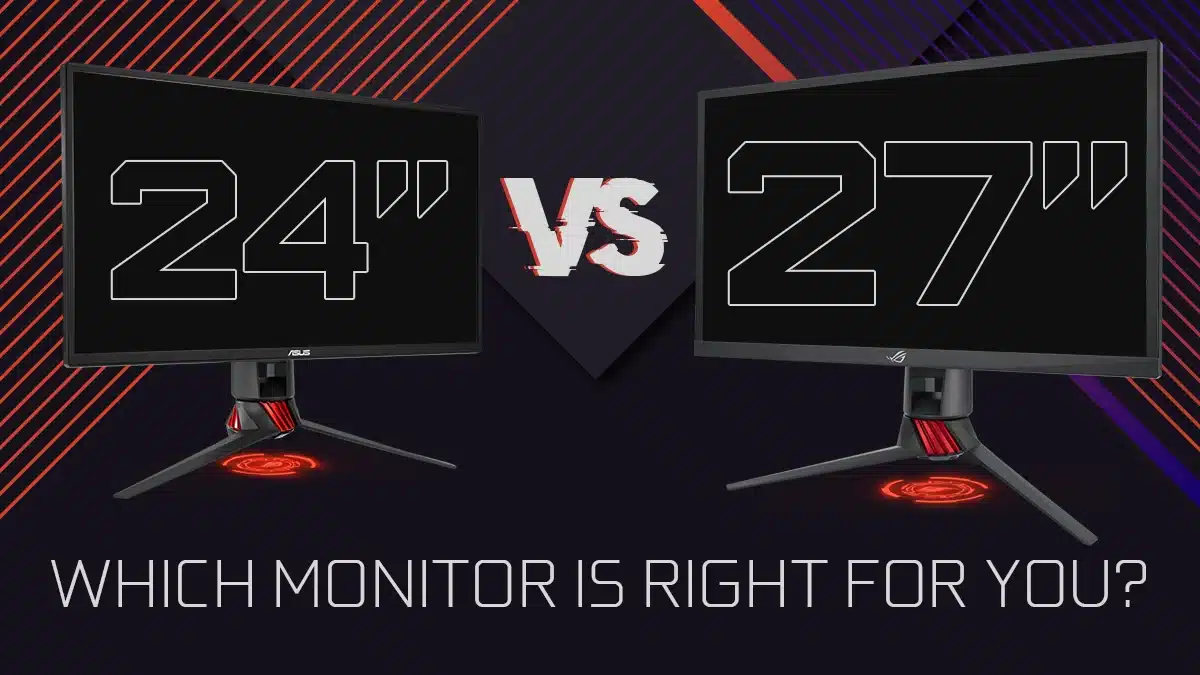 Best 24 vs 27 inch Monitor at Amazon - GamerEssential